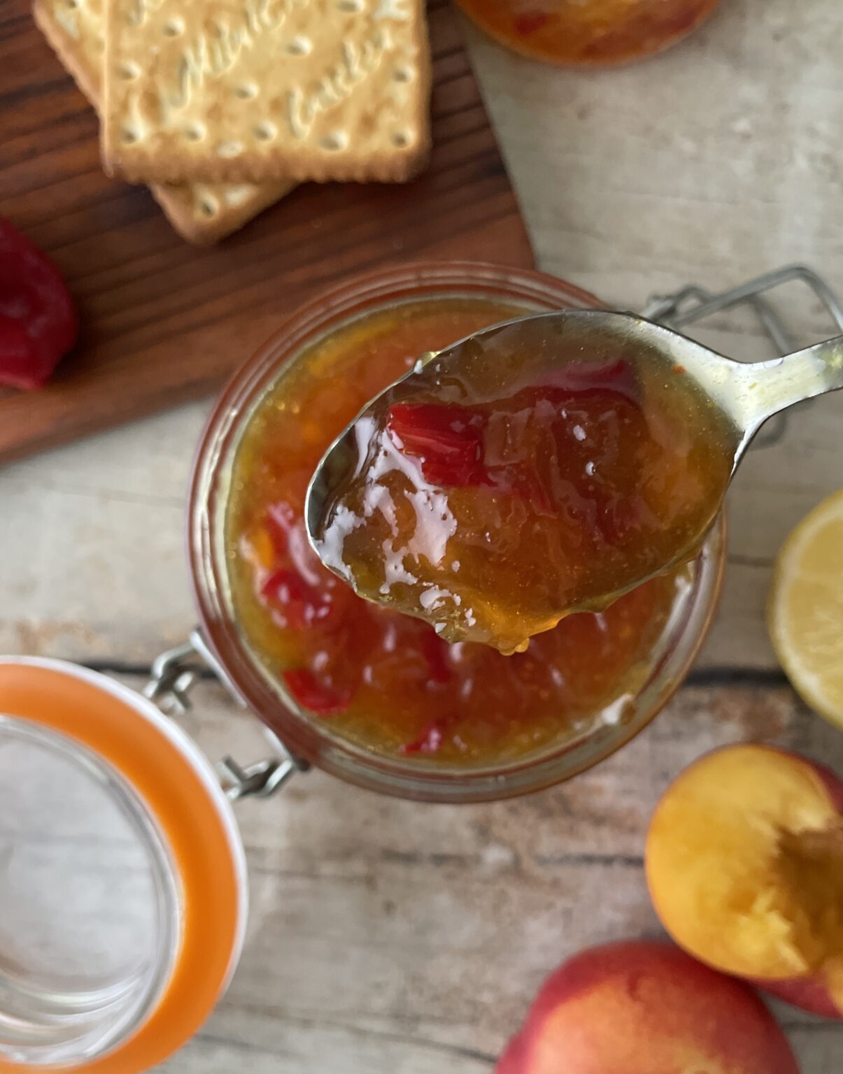 Sweet and spicy peach habanero jam recipe | Spicy Exchange Sweet and spicy peach habanero jam recipe | Spicy Exchange