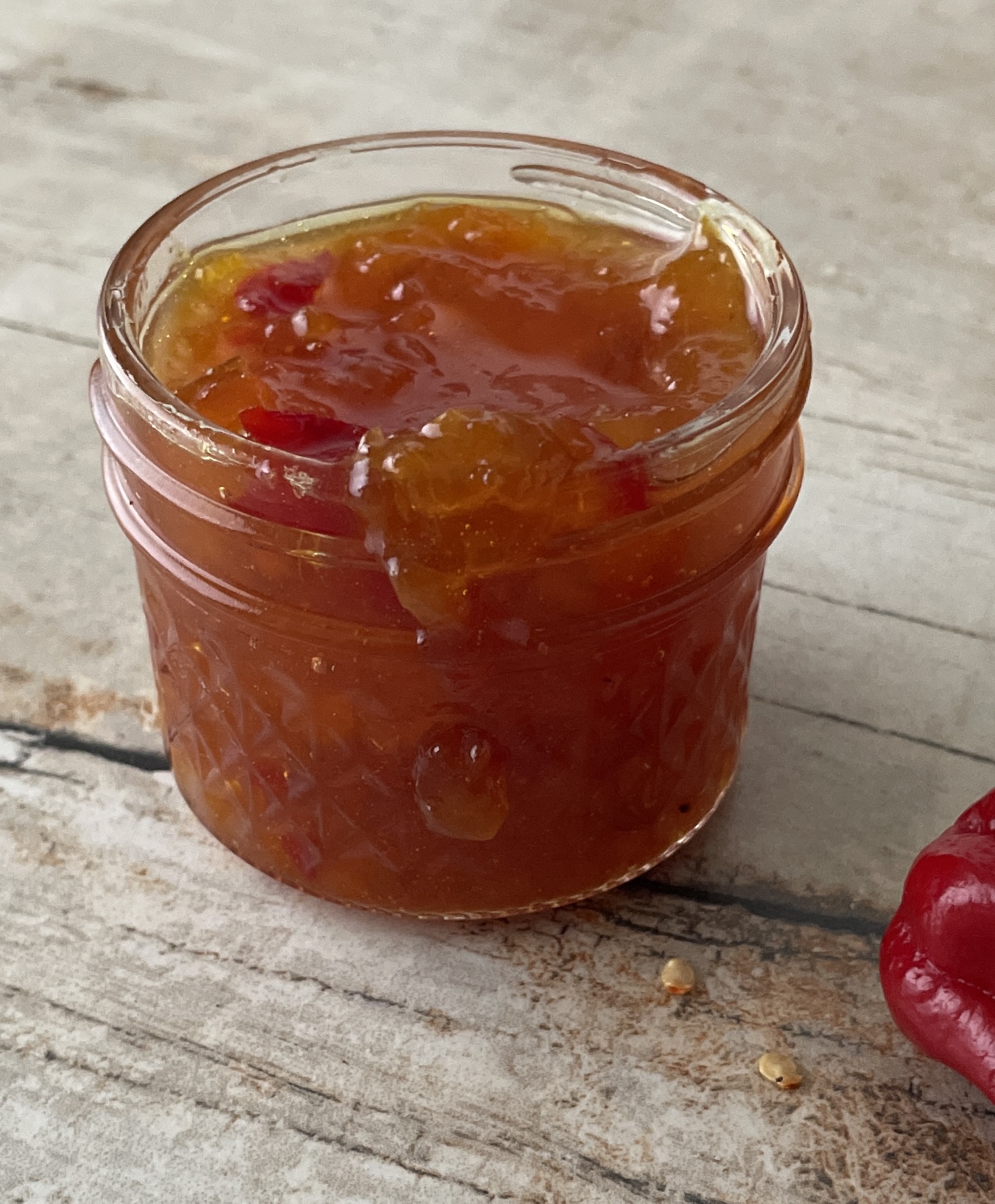 Sweet and spicy peach habanero jam recipe | Spicy Exchange Sweet and spicy peach habanero jam recipe | Spicy Exchange